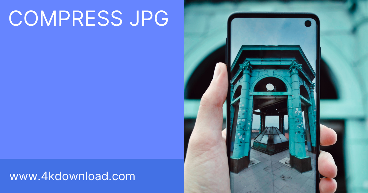 How to Compress a JPG Image | 4K Download