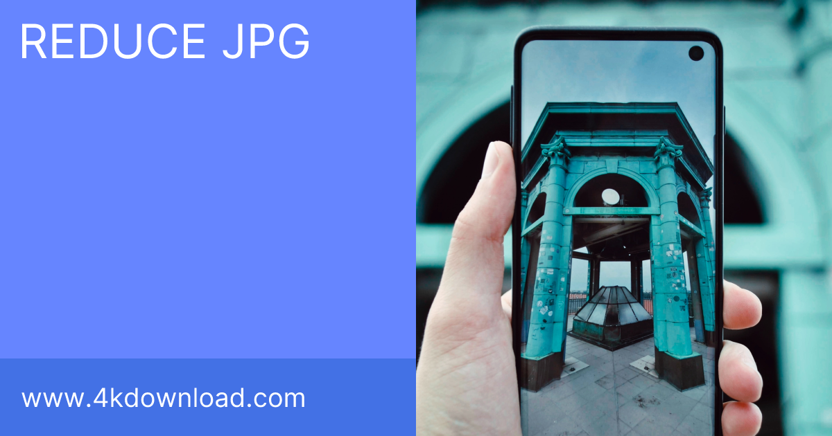 Cómo comprimir una imagen JPG | 4K Download
