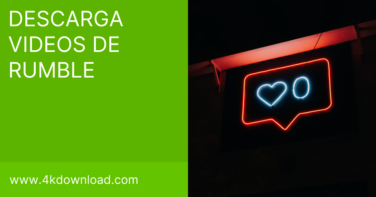Cómo descargar un video de Rumble | 4K Download